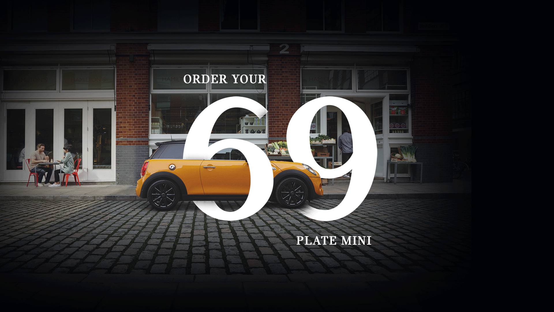Order your 69 Plate MINI today