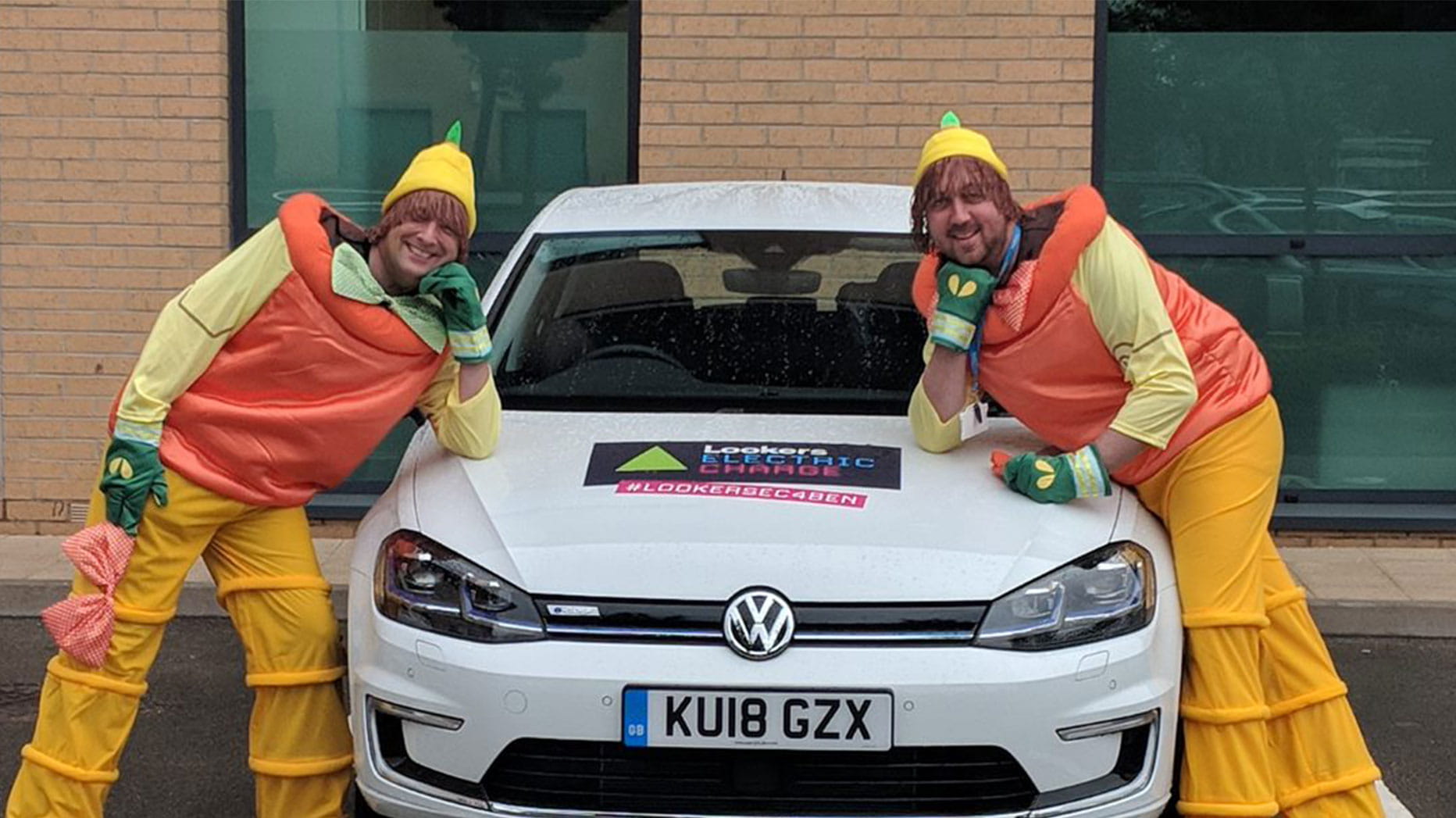 Lookers charges into Greater Manchester leg of epic fundraising challenge