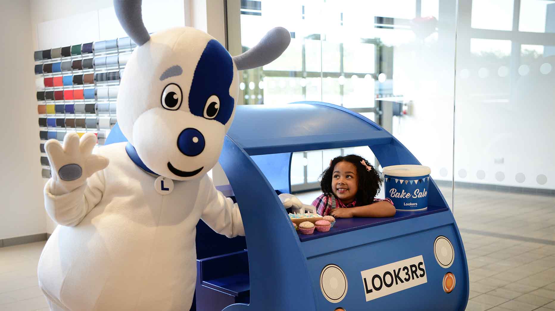 Lucky the Dog Lookers Mascot | Blog | Lookers