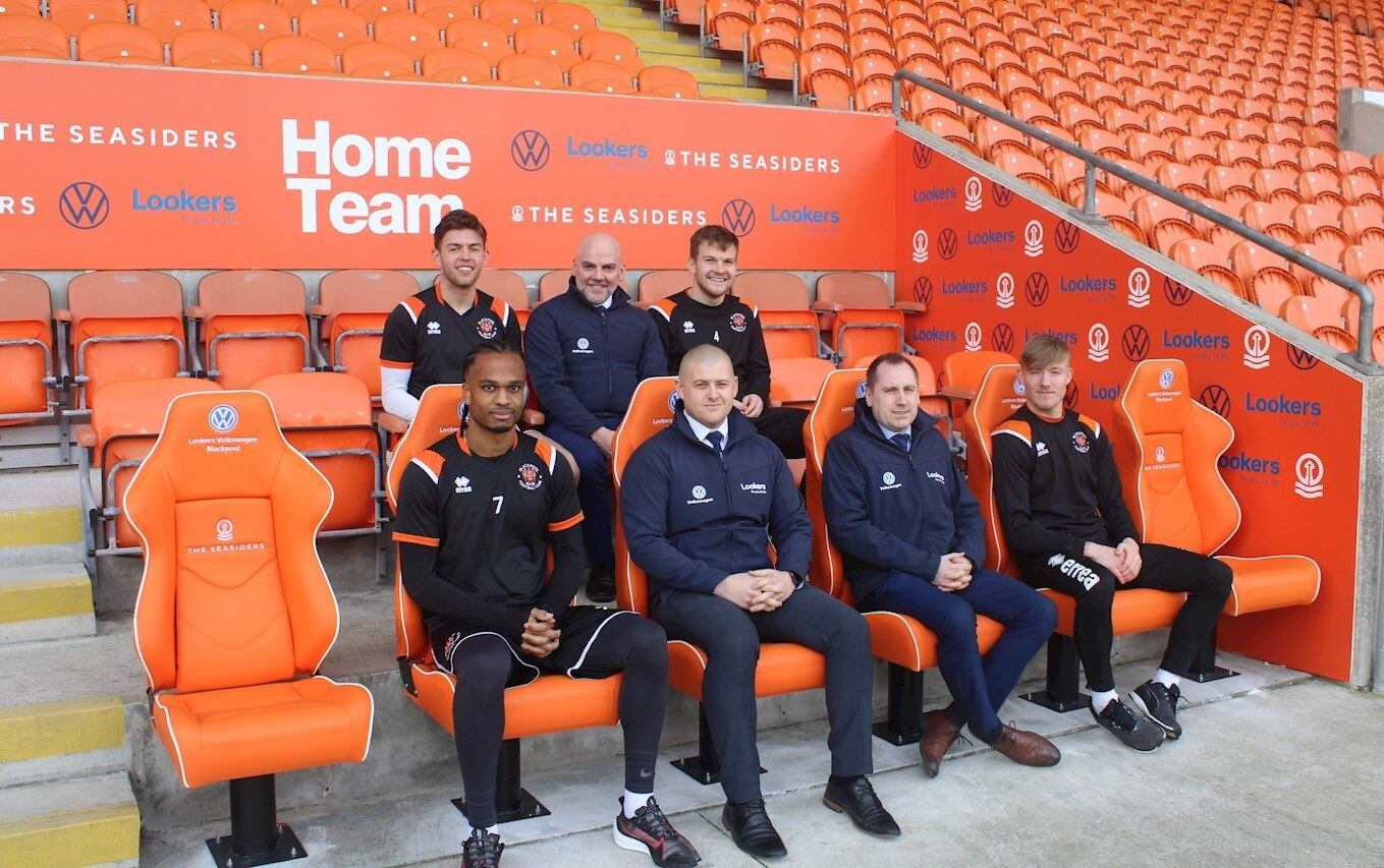 Lookers Volkswagen sponsor Blackpool Football Club | News